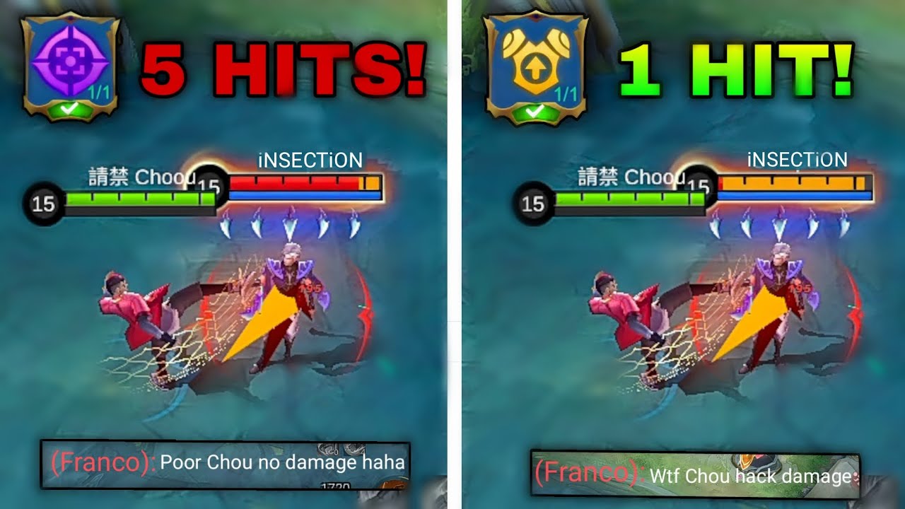 CHOU BEST BUILD & EMBLEM FOR AUTO WIN 2023!!! |||| Chou Gameplay - MLBB ...
