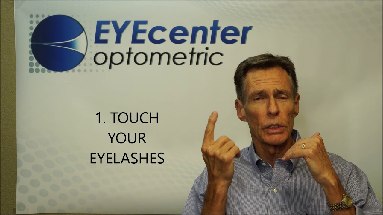 Dr Lilley Contact Lens Training - YouTube