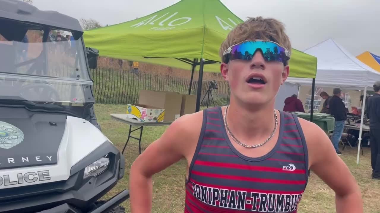 Kaser Johnson DT cross country - YouTube