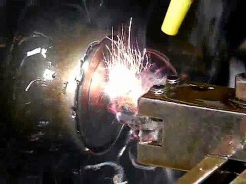 Campfire on The Lathe, Automatic, not CNC Crash - YouTube