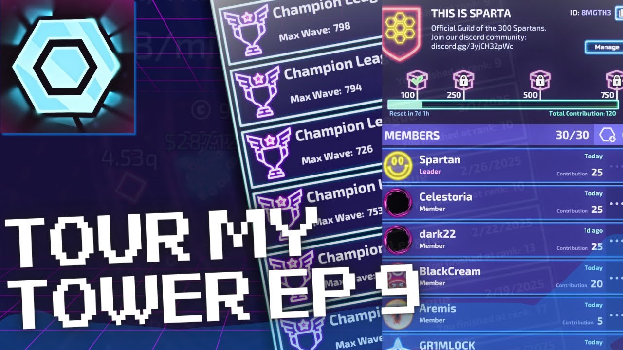 Tour My Tower Ep. 9 | 142T - Golden Bot, Card Slots and more! (The ...