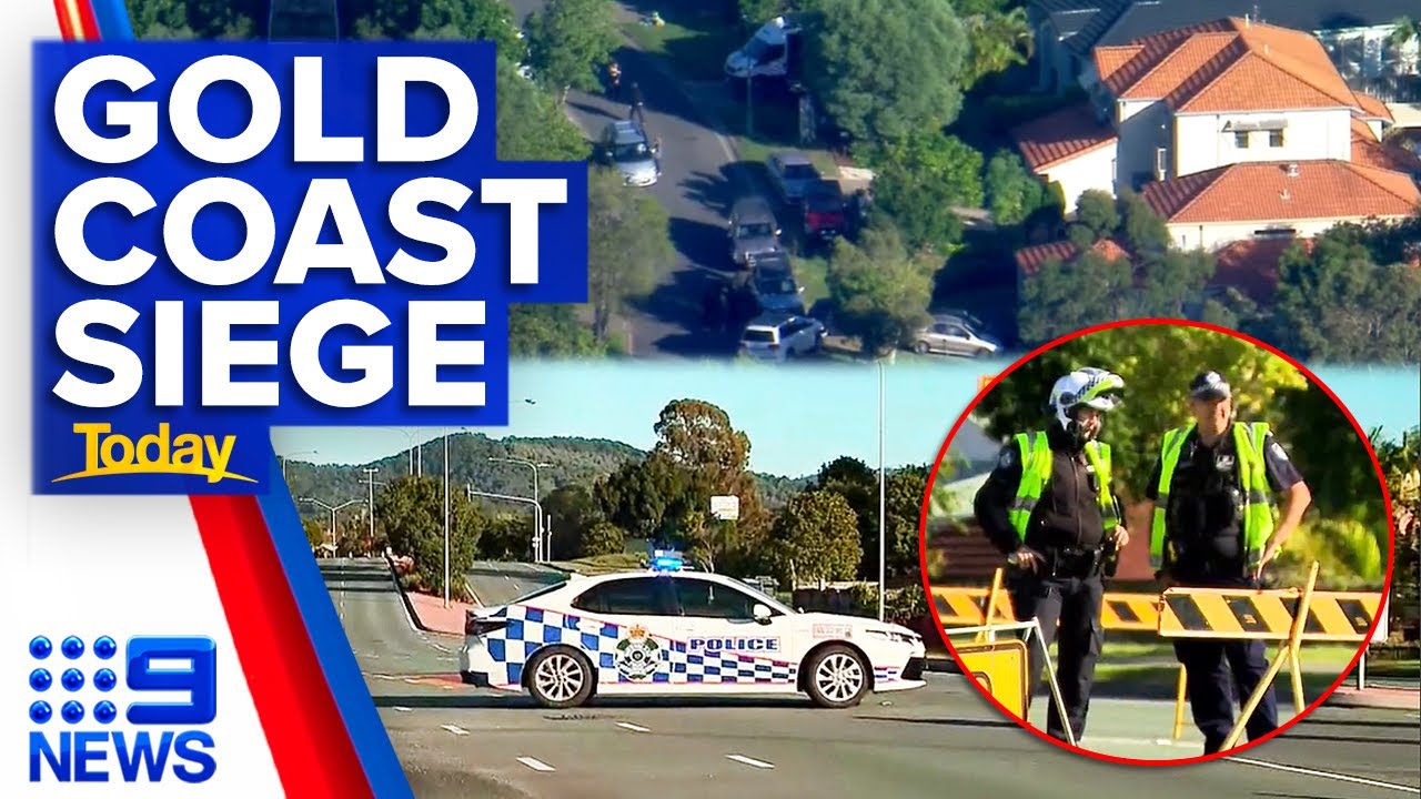 Gold Coast suburb in lockdown as siege continues overnight | 9 News ...