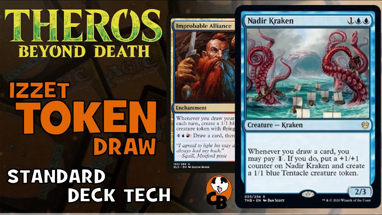 IZZET TOKEN DRAW - THEROS BEYOND DEATH - STANDARD DECK TECH - YouTube