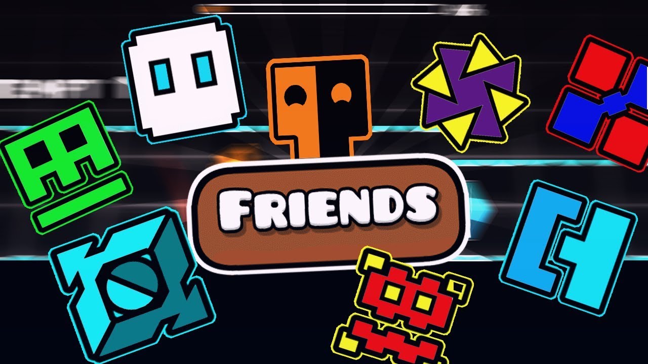 Jugando Niveles de mis Friends! (mis amigos) | Geometry Dash 2.11 - YouTube