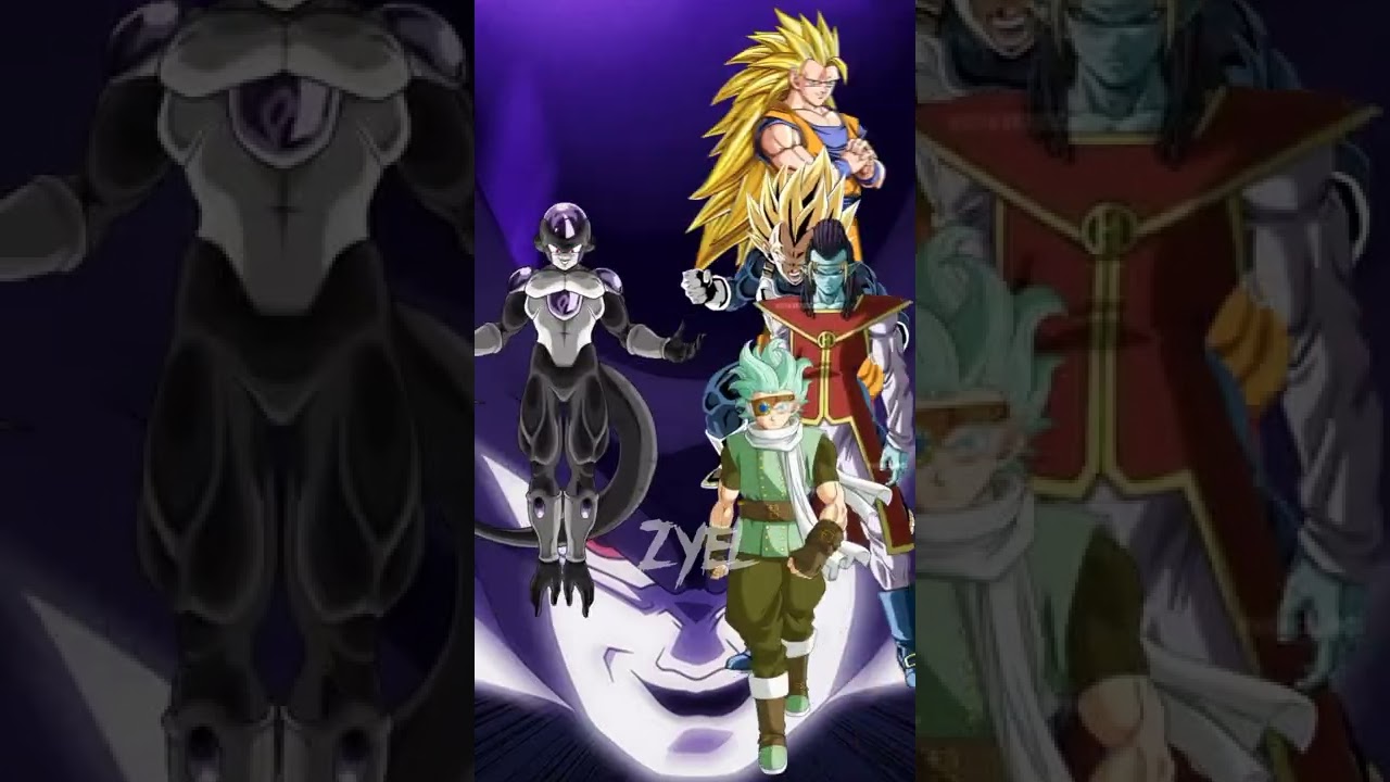 Who Is Stronger Black Frieza Vs Goku Vegeta Gas And Granolah Dbs Short Youtube