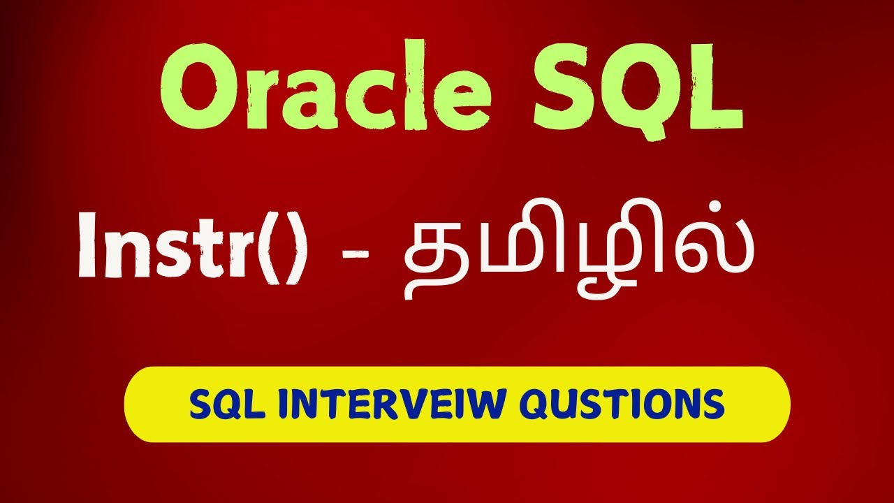 Sql Instr Like A Pro With These 3 Simple Hacks Youtube 5751