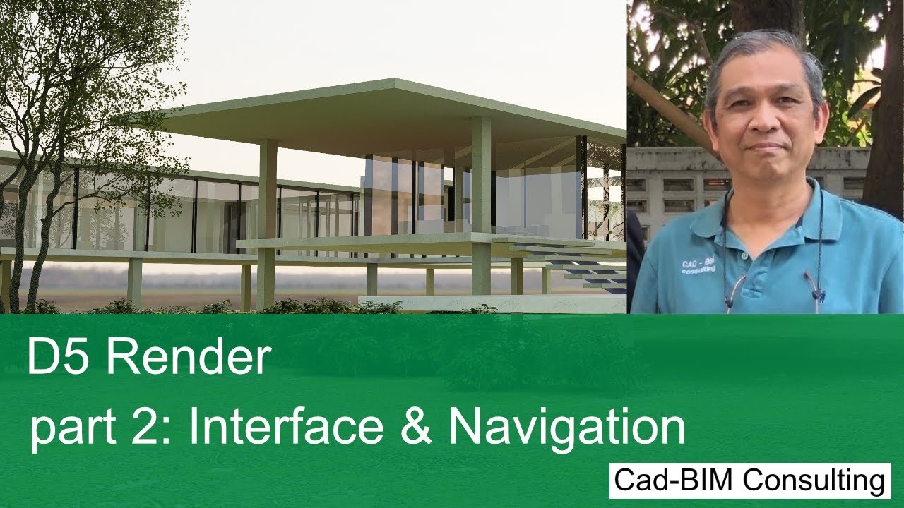 D5 Render part 2: Interface & Navigation - YouTube