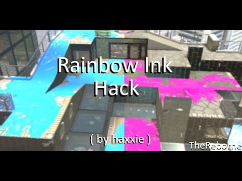 Splatoon 2 Hack: Rainbow Ink! - YouTube
