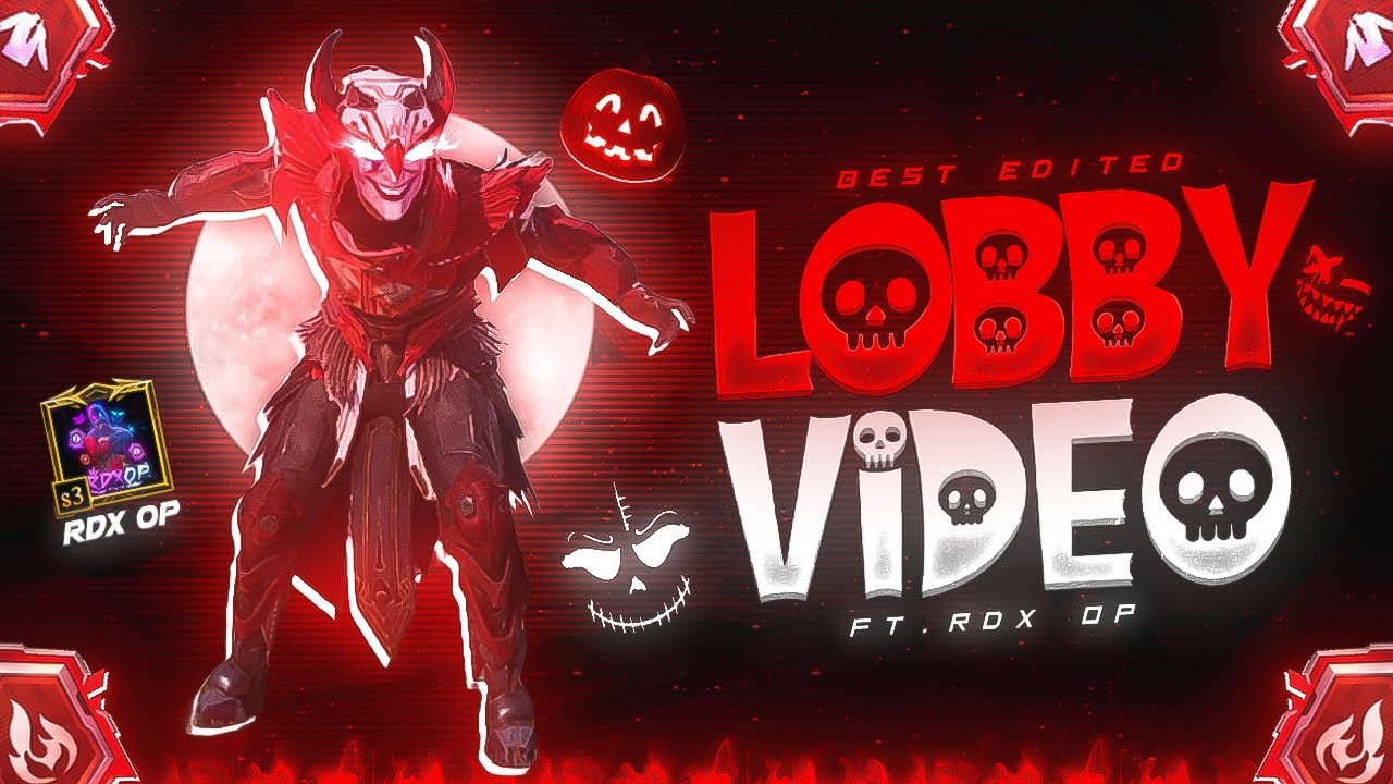 GOD LEVEL BGMI LOBBY EDIT 💸🔥 ATTITUDE LOBBY VIDEO 😈💸 BY RDX OP ...