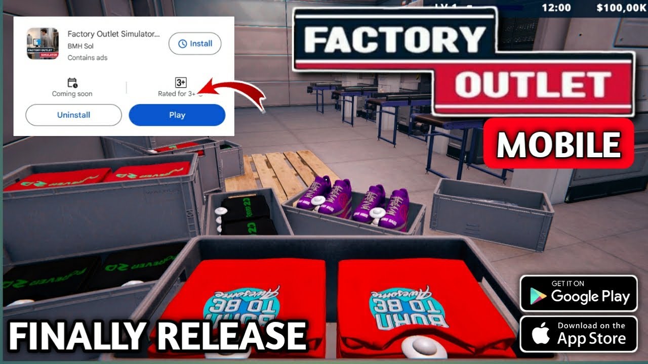 Wow Factory Outlet Simulator Mobile Release - Factory Outlet Simulator ...