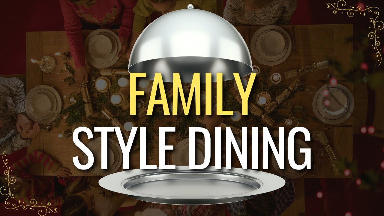 How Family Style Service Is Conducted | Caribbean Caterers - YouTube