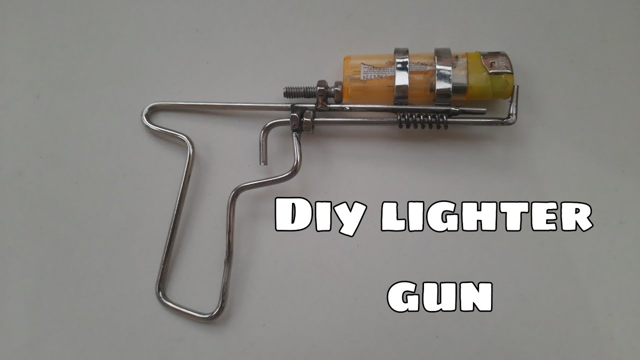Make lighter gun |Diy lighter - YouTube