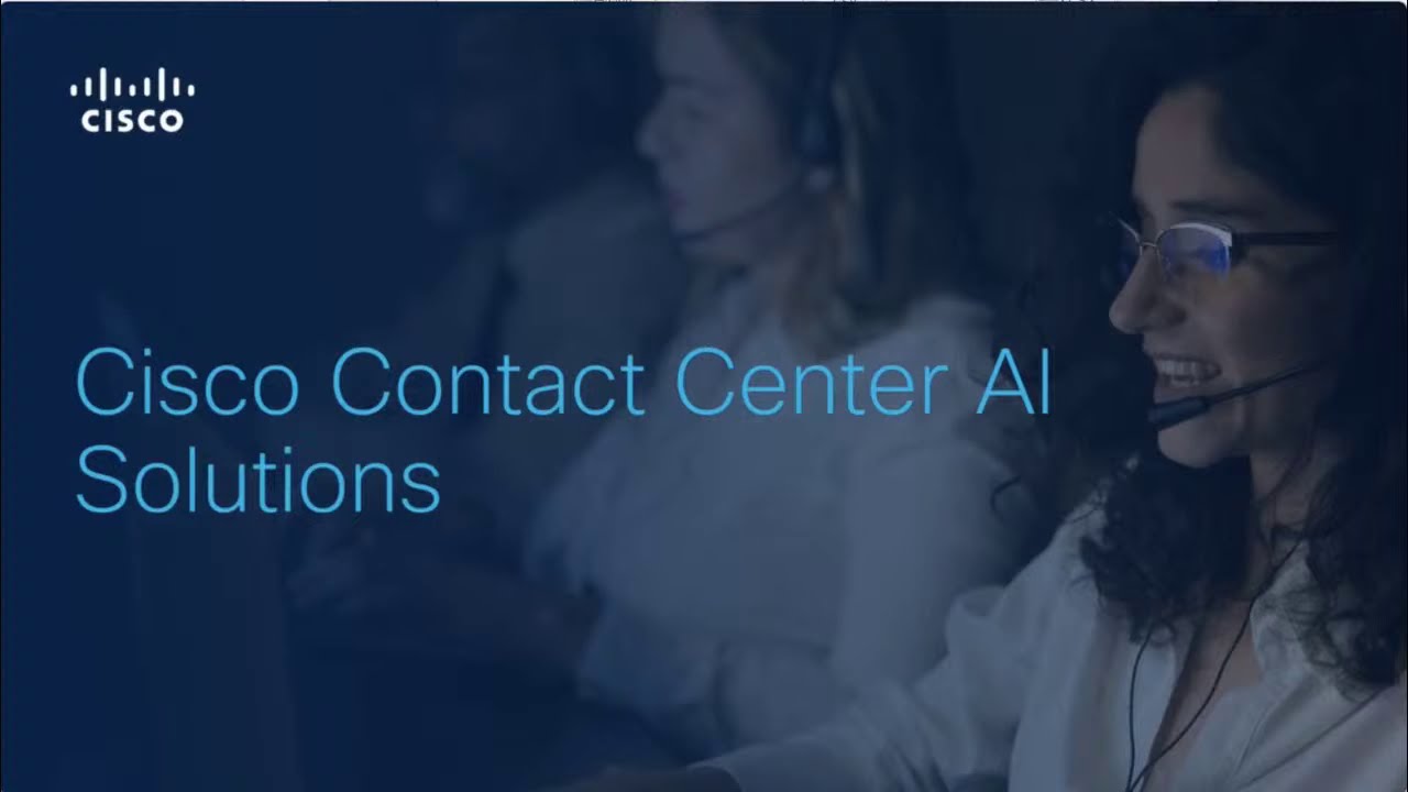 Cisco Contact Center AI Solutions - YouTube