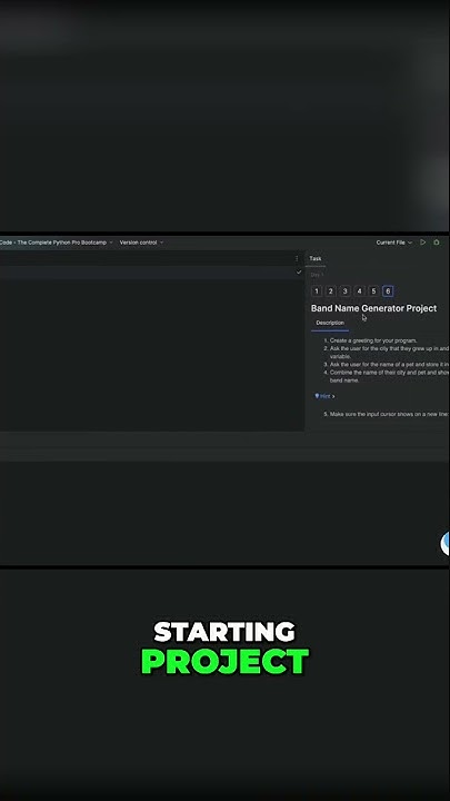 Band Name Generator: Coding Your First Project - YouTube