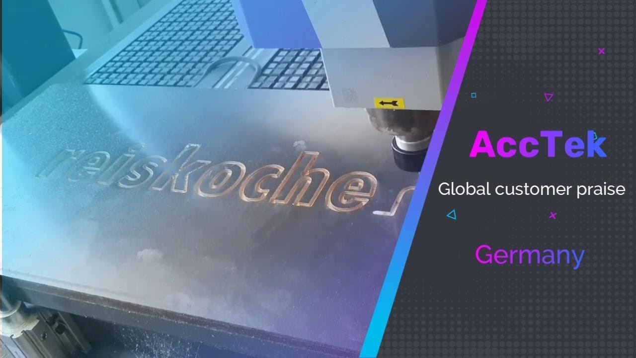 AccTek CNC Router Received Praise from Germany - YouTube