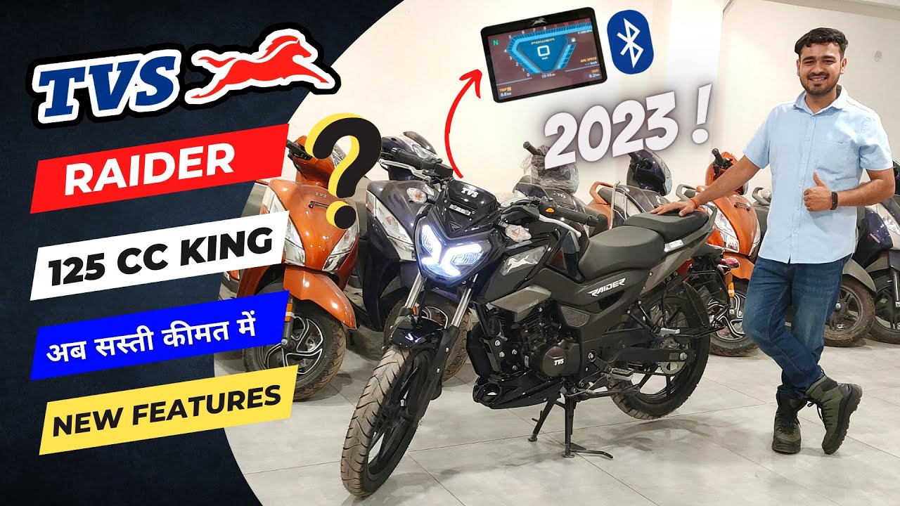 New Tvs Raider 125 Bluetooth BS6 Full Detailed Review | Price, All New ...