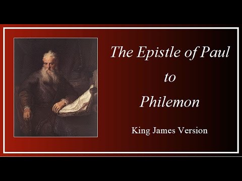 The Letter of Paul to Philemon - KJV - YouTube