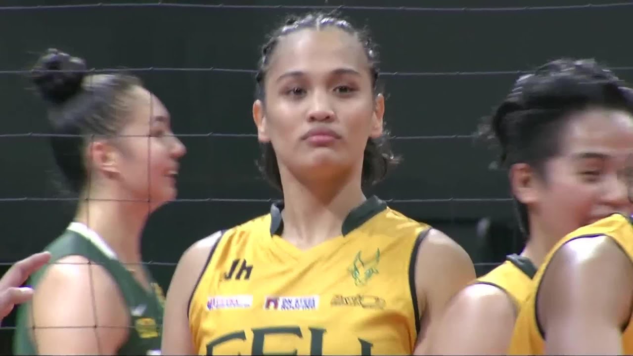 Jean Asis STRONG PRESENCE for FEU vs. DLSU in Set 1 🔰 | UAAP Season 87 ...