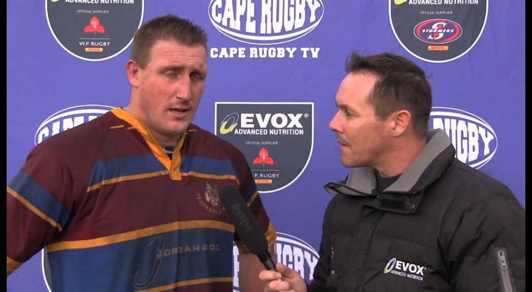 Tygerberg RFC - Captain Anton Lambrechts - YouTube