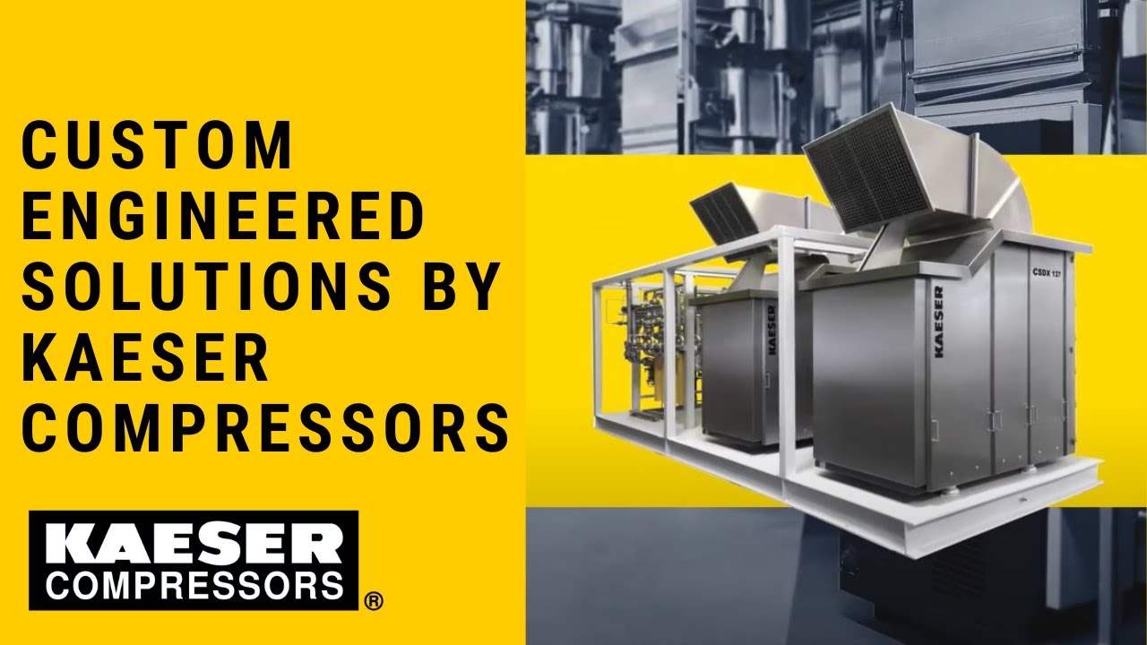 Custom Engineered Solutions by Kaeser Compressors - YouTube