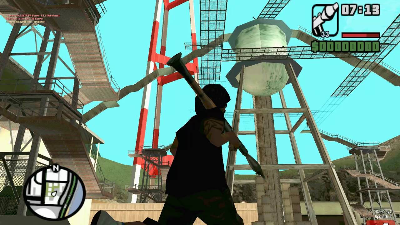 Multi Theft Auto San Andreas fighting - YouTube
