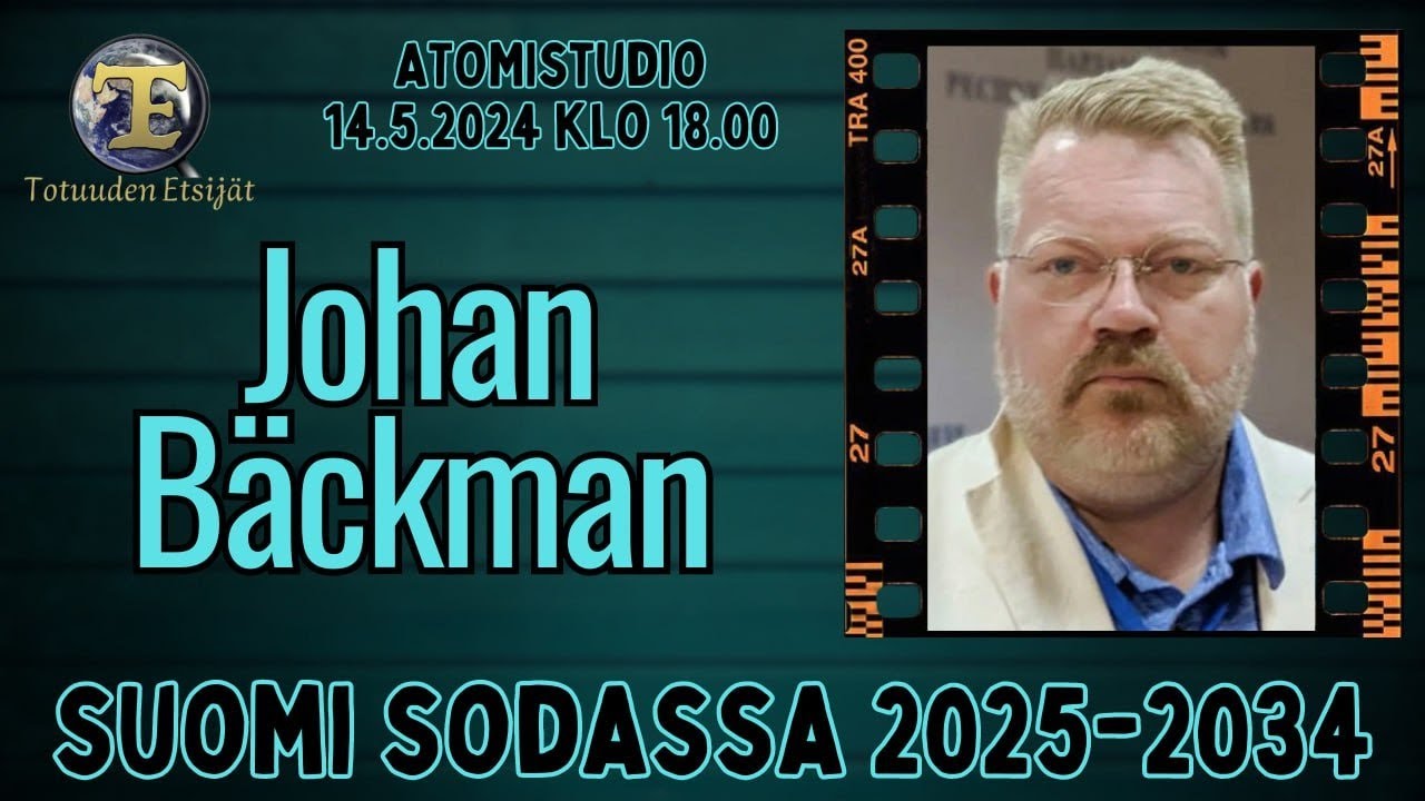 ATOMIstudio: Johan Bäckman - Suomi sodassa 2025-2034 - YouTube