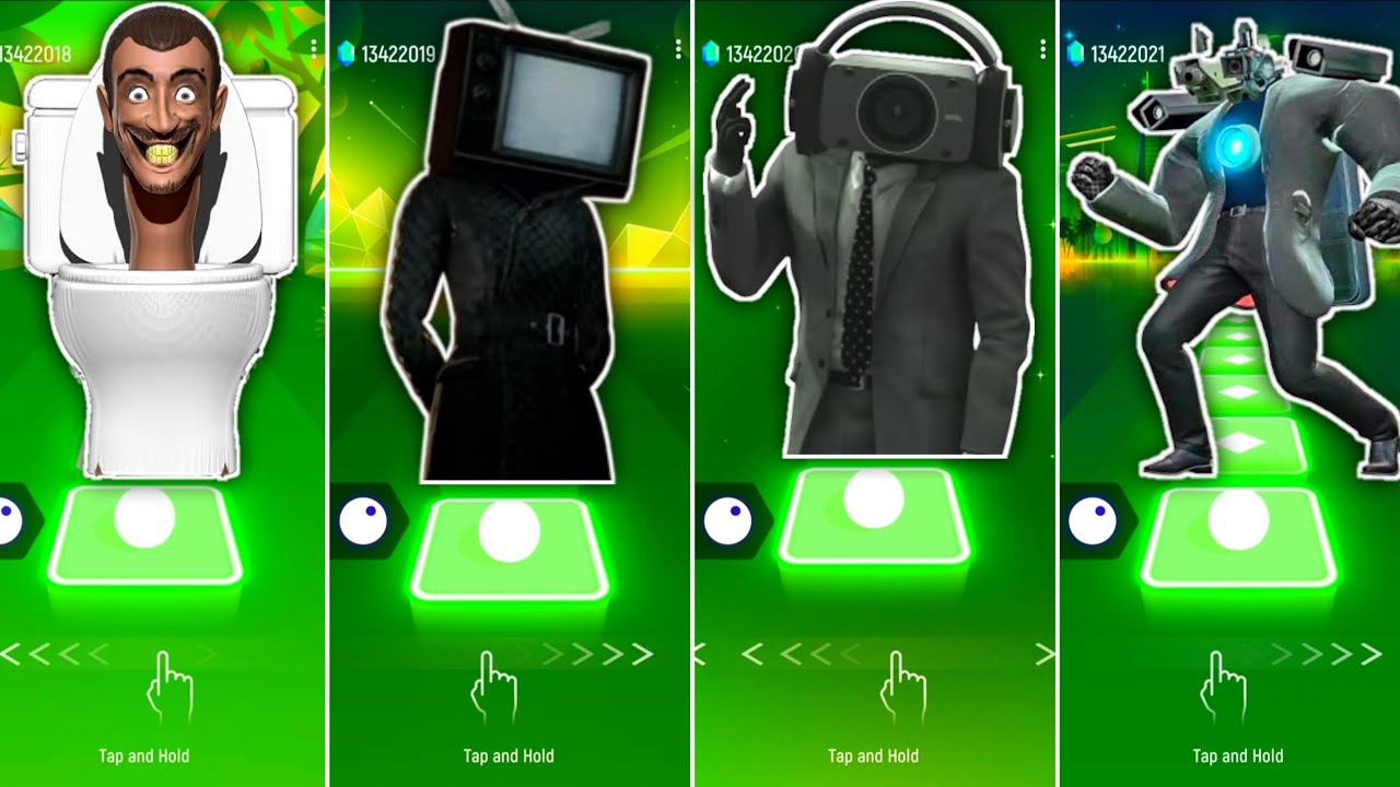 Skibidi toilet song VS Tv woman VS Photoman VS Titan Cameraman - YouTube