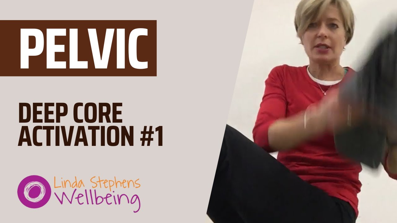 Pelvic floor deep core activation #1 - YouTube