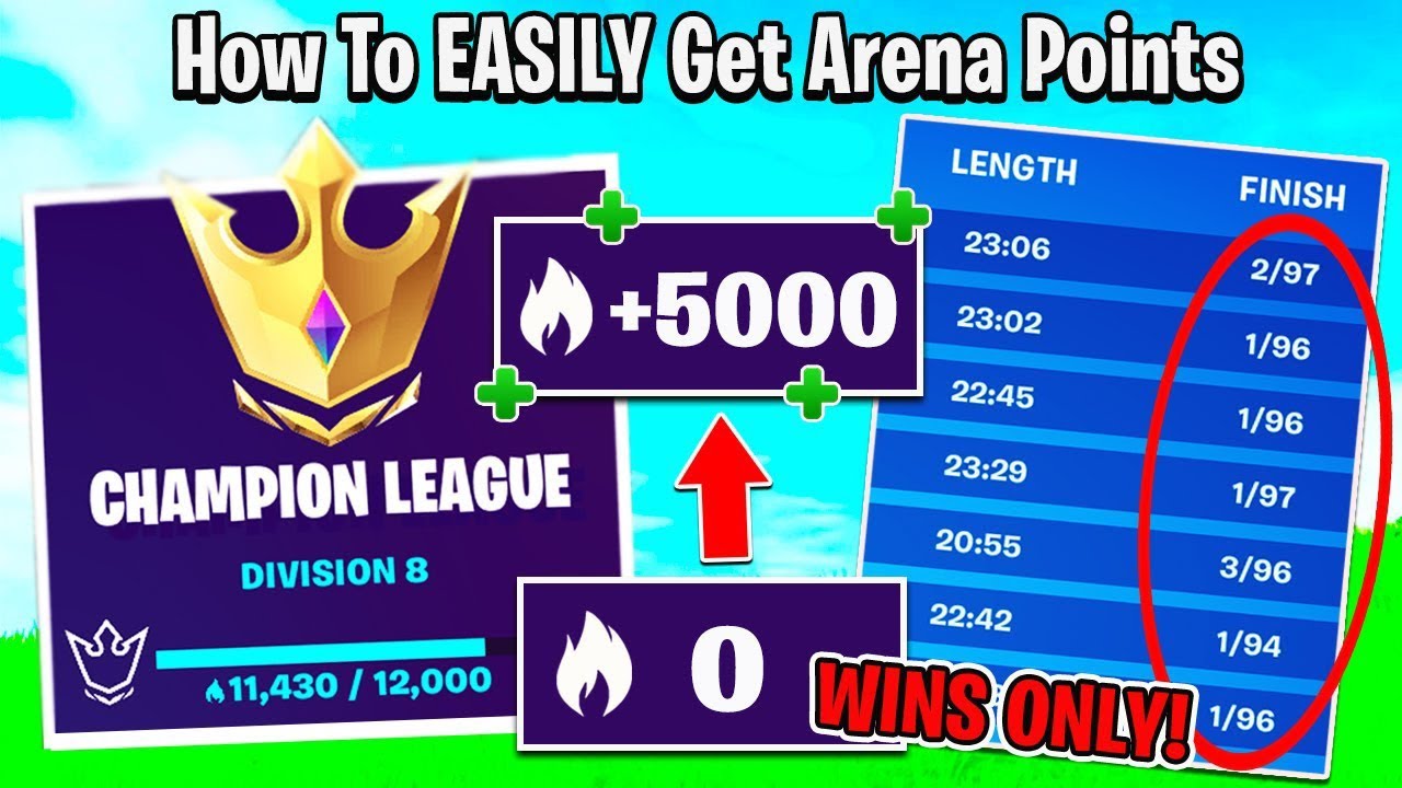 How to easily Gain Arena Points In Chapter 4 - YouTube