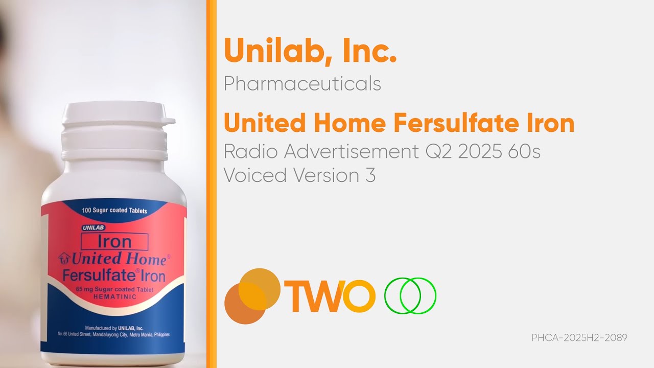 United Home Fersulfate Iron Radio Ad Q2 2025 60s (Voiced Version 3 ...