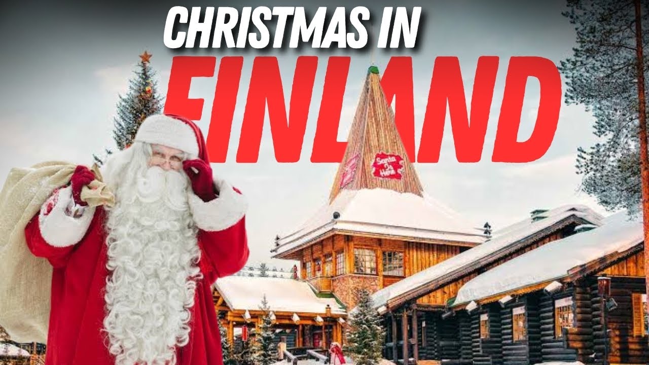 Christmas in Santa Claus village | Finland, Lapland - YouTube