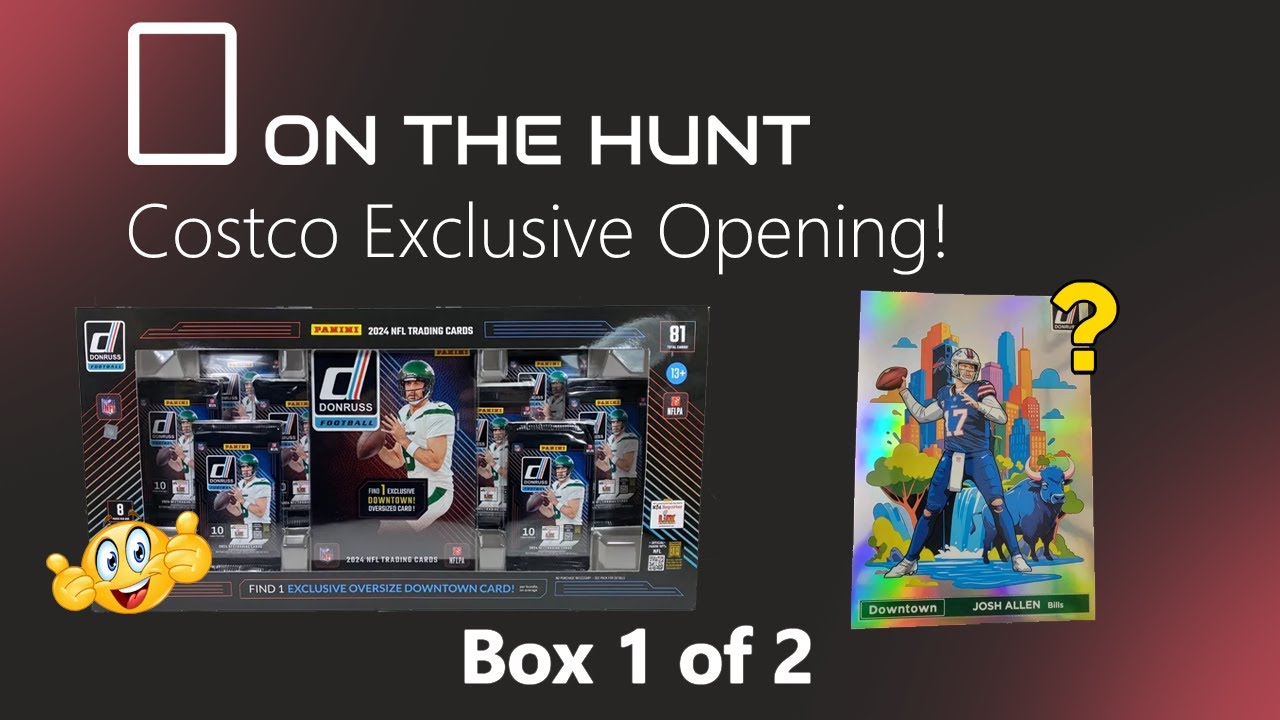 Costco Exclusive! Opening Donruss Coscto box - YouTube