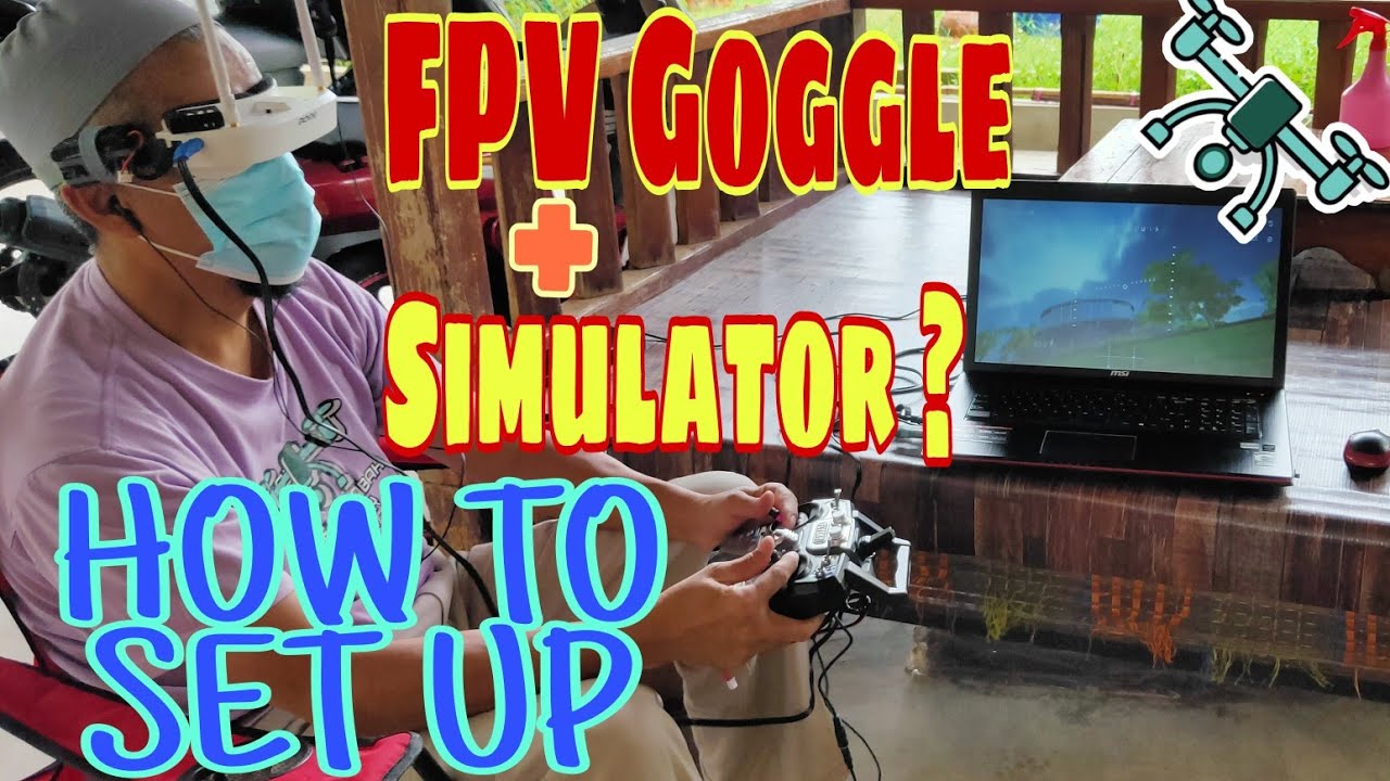 How to set up FPV Goggle with Simulator | Practice Flying FPV Acro Mode ...