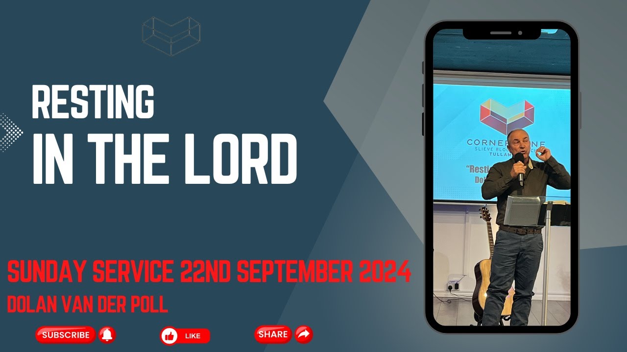 Resting in The Lord! Sunday service 22nd September 2024 - YouTube