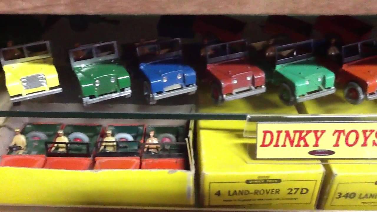 Dinky toys Land Rover 27d / 340 collection - YouTube