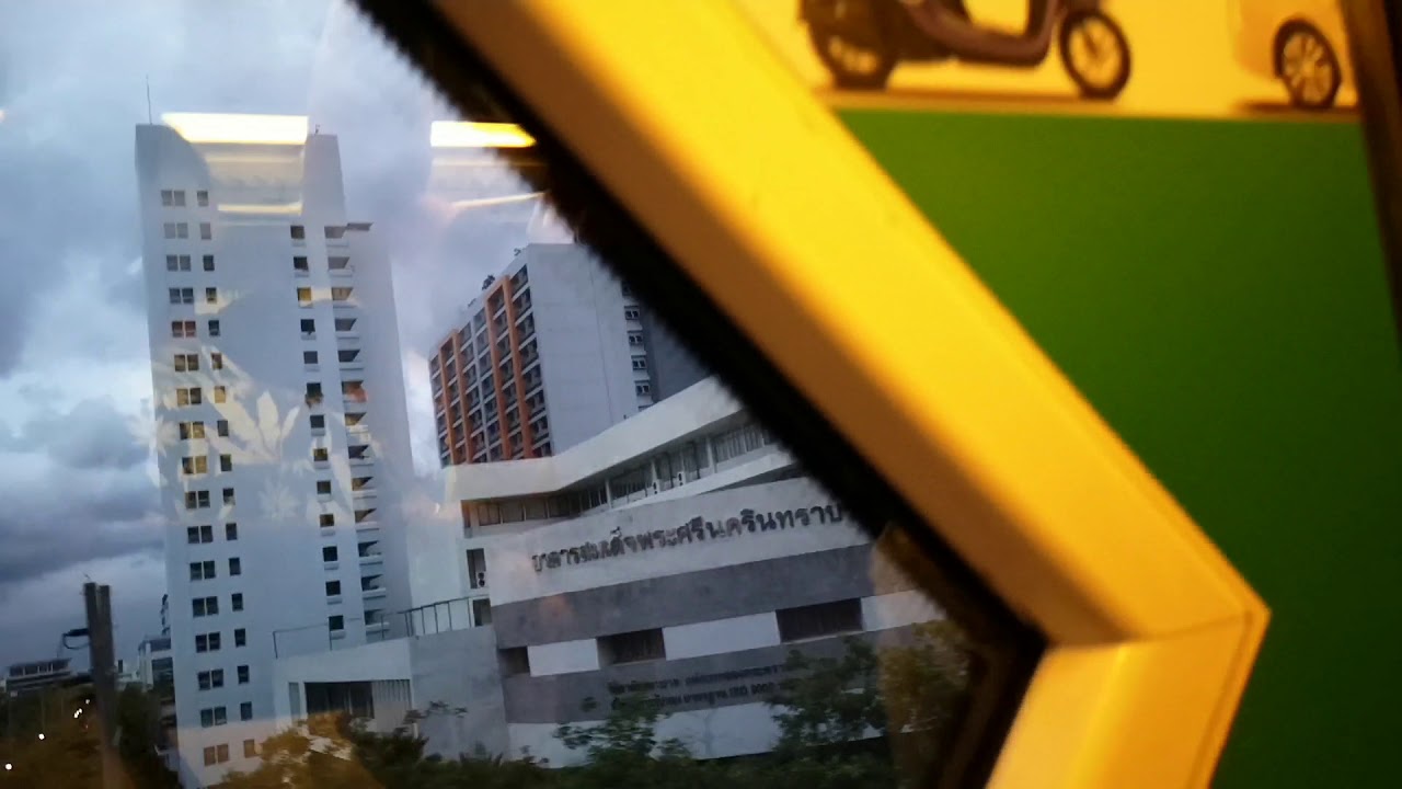 BTS Skytrain『EMU-A1』From Victory Monument Station to Phaya Thai Station ...