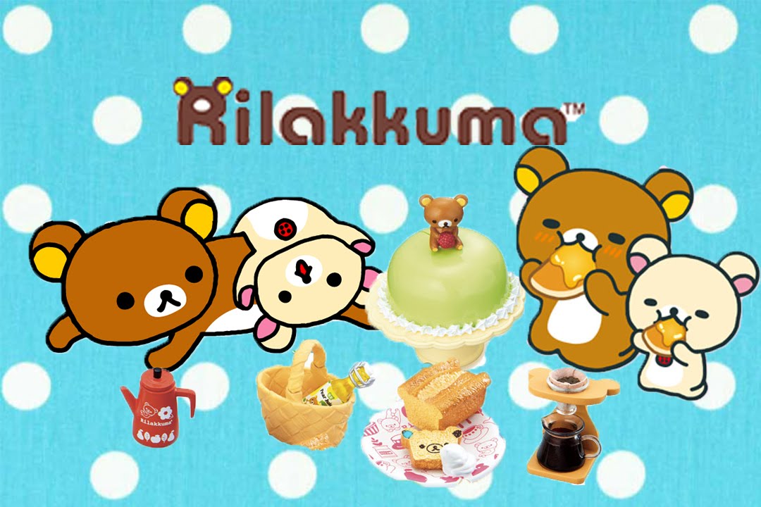 Rilakkuma surprise box cute kitchen and picnic toys - YouTube