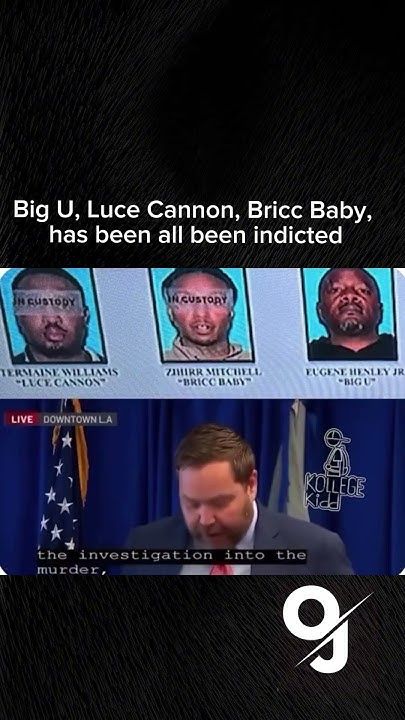 Big U, Luce Cannon, Bricc Baby, has been all been indicted #rollin60s - YouTube