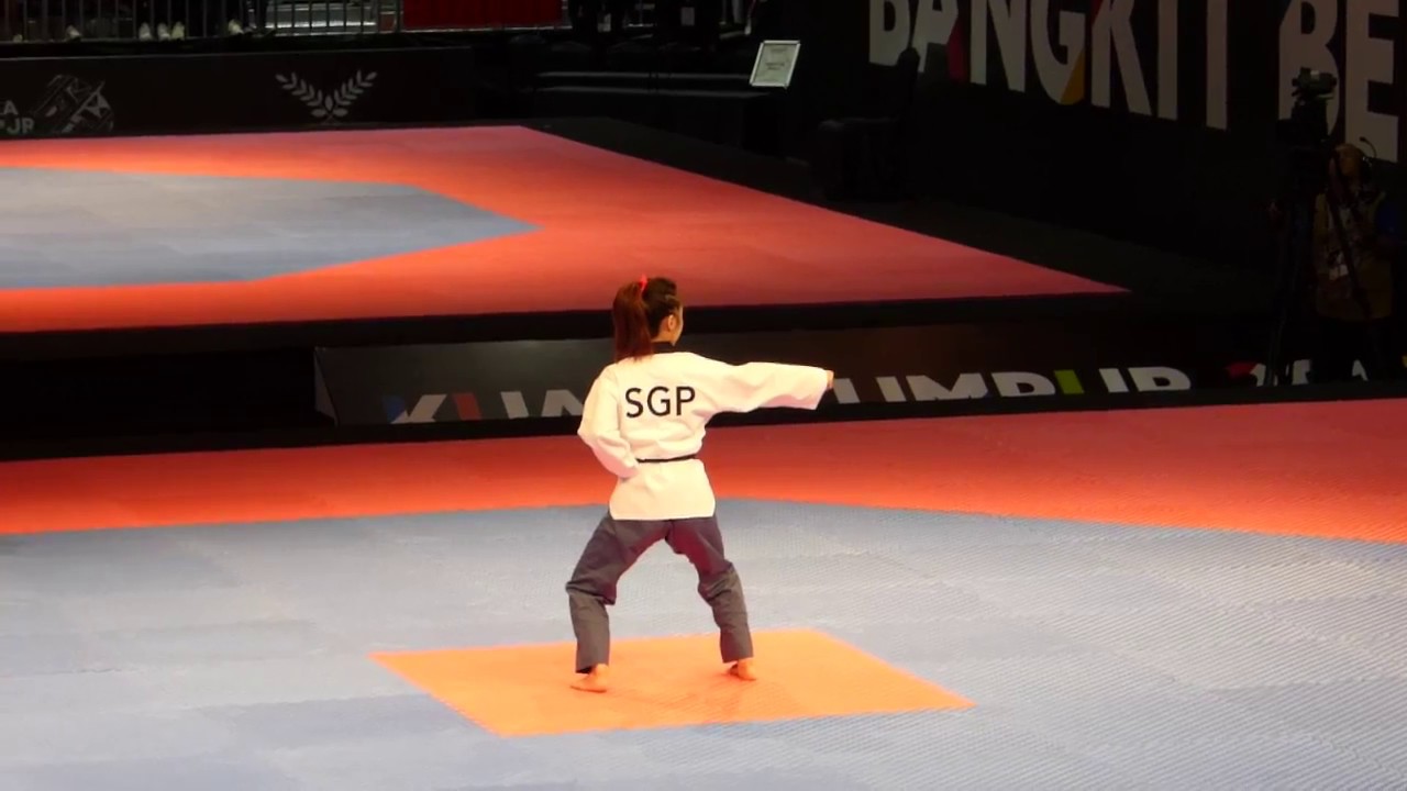 2017 SEA Games Poomsae - Female Individual - Singapore 1 - YouTube