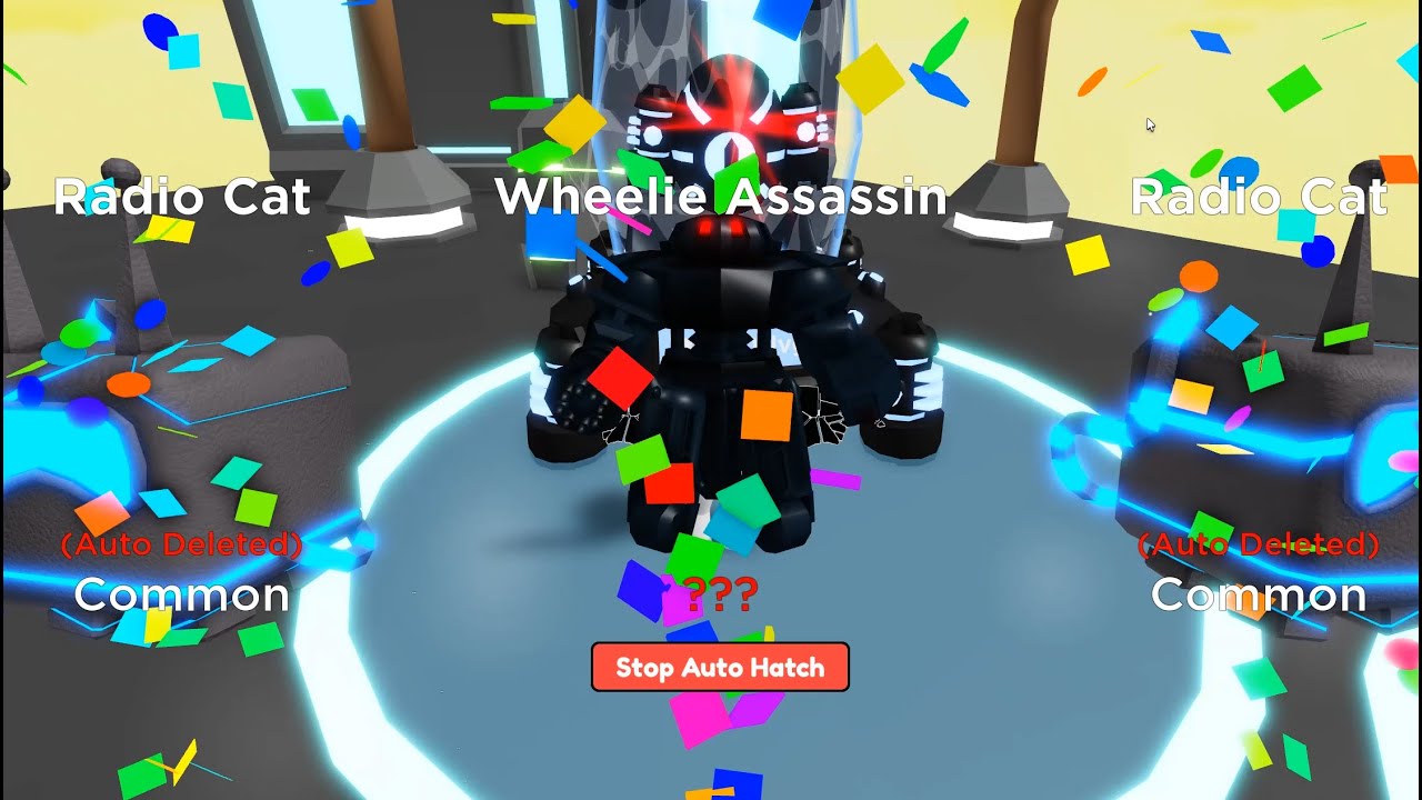 Roblox Clicker Simulator New Future Egg Hatched A Divine Wheelie ...