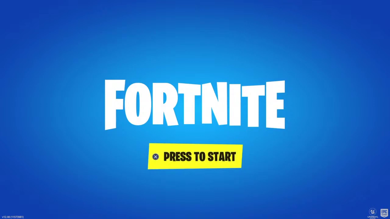 Fortnite - Title Screen (PS4 Slim, U.S./🇺🇸) - YouTube