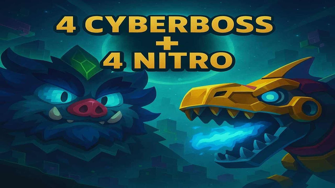 4 NITRO + 4 CYBERBOSS เกือบหลับแต่กลับมาได้ - YouTube