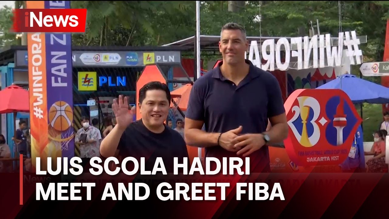 Legenda Basket Dunia Luis Scola Sapa Jakarta - YouTube