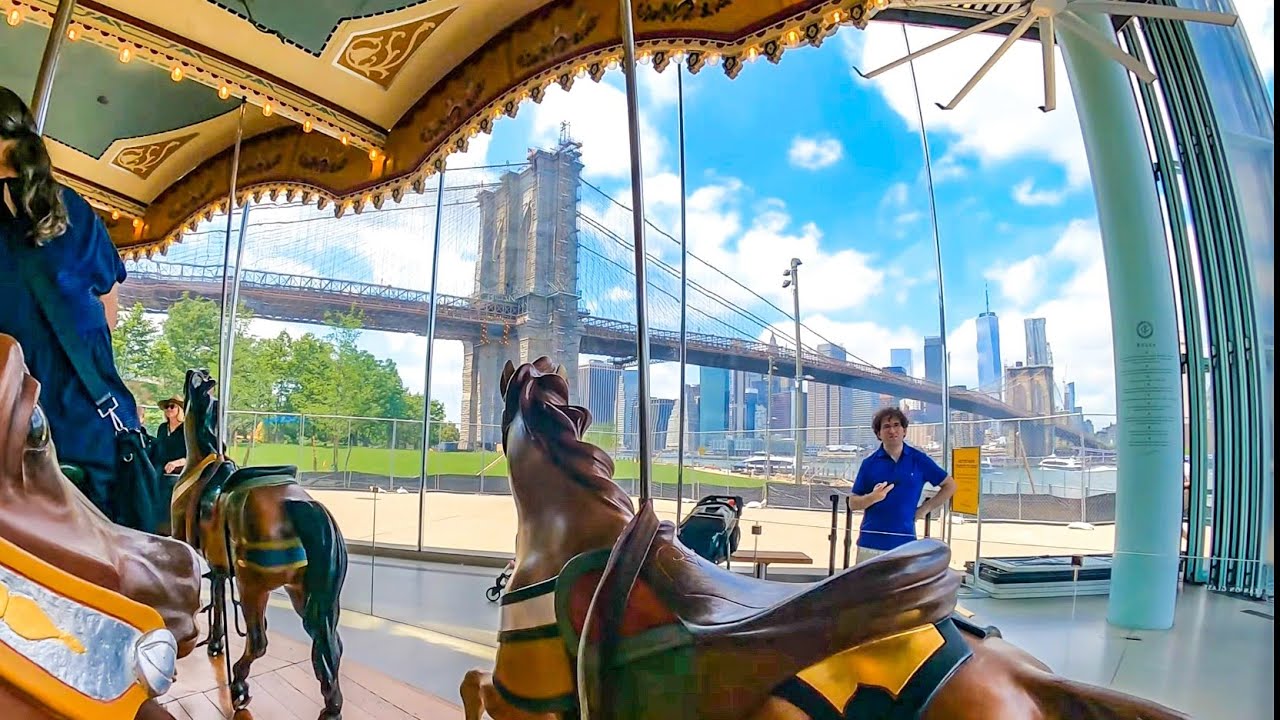Jane's Carousel - DUMBO, Brooklyn - YouTube