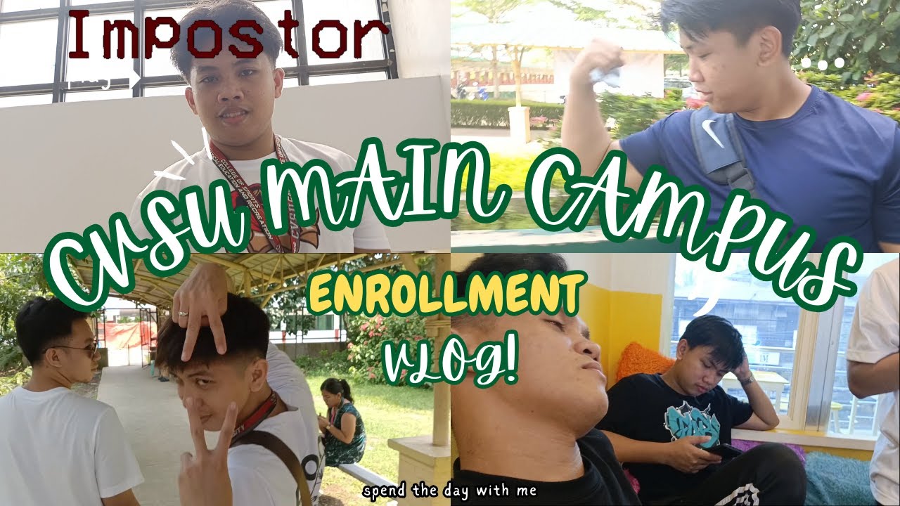 Tour + Enrollment sa CvSU Indang Main Campus - YouTube