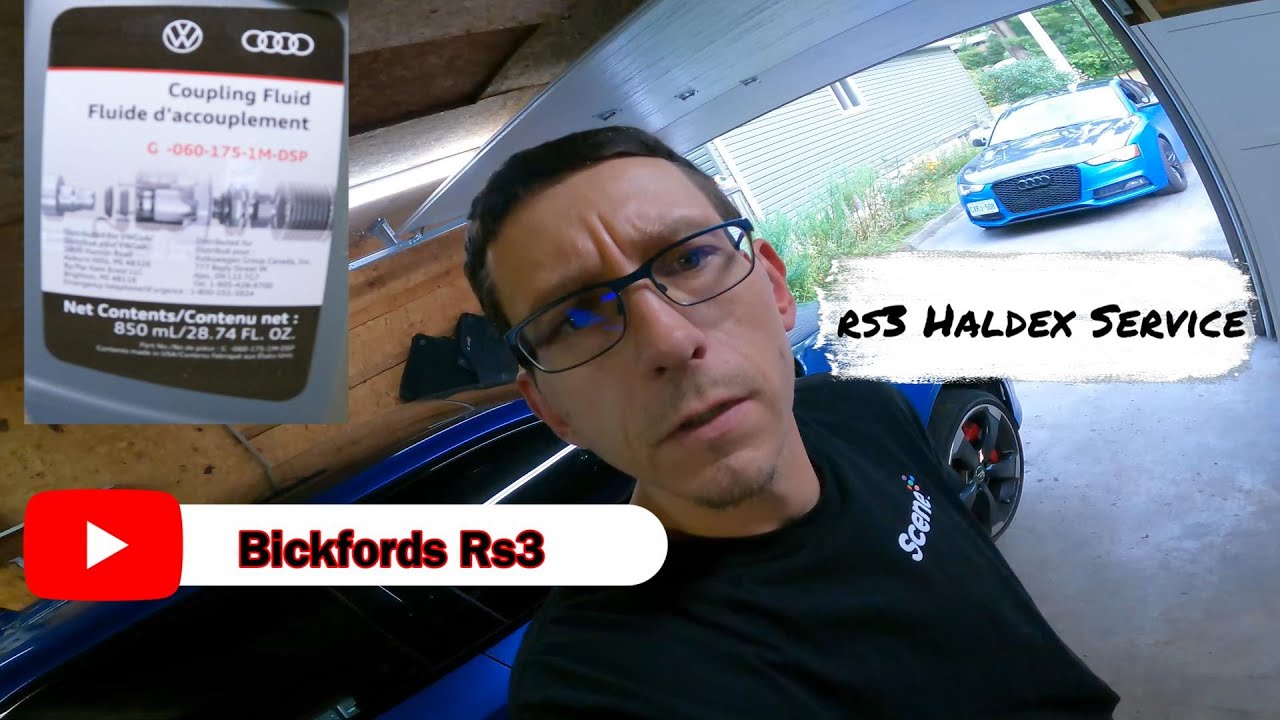 2018 Audi Rs3 Haldex Service DIY (Part 3) - YouTube