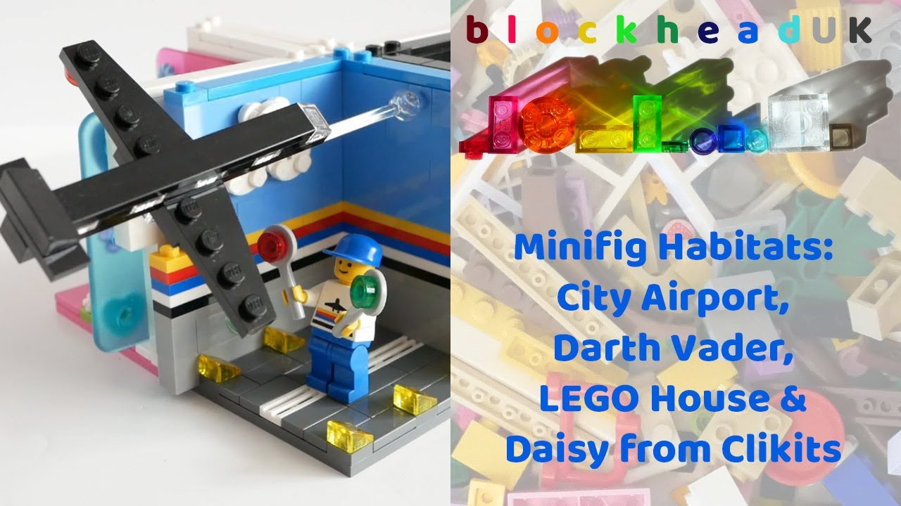 LEGO Minifig Themed Habitats #1 - YouTube