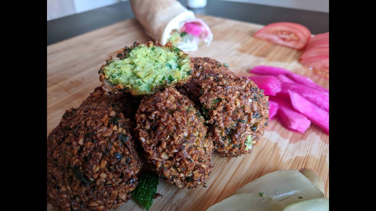 Fresh Falafel Recipe | Crispy outside Fluffy inside | Homemade Tahini ...