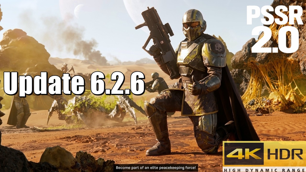 Helldivers 2 Update 6.2.6 | PS5 Pro 4K PSSR Gameplay @FPGoodGame