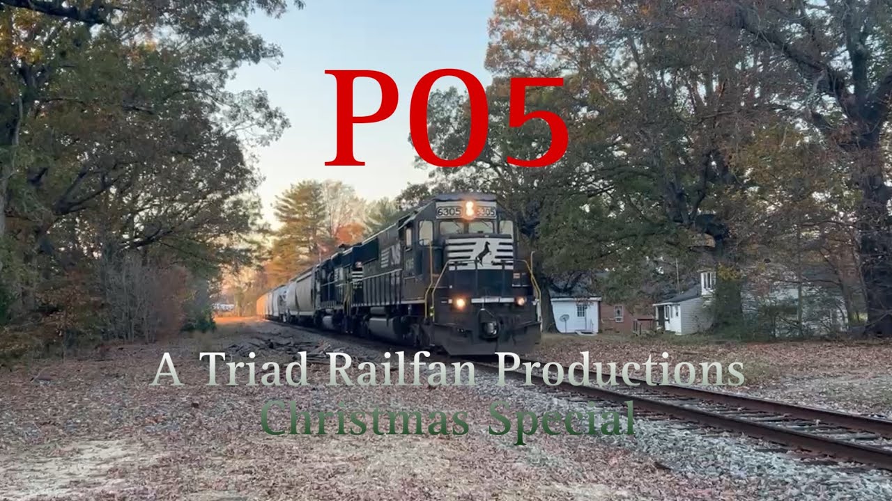 PO5: A Triad Railfan Productions Christmas Special!🎄 - YouTube